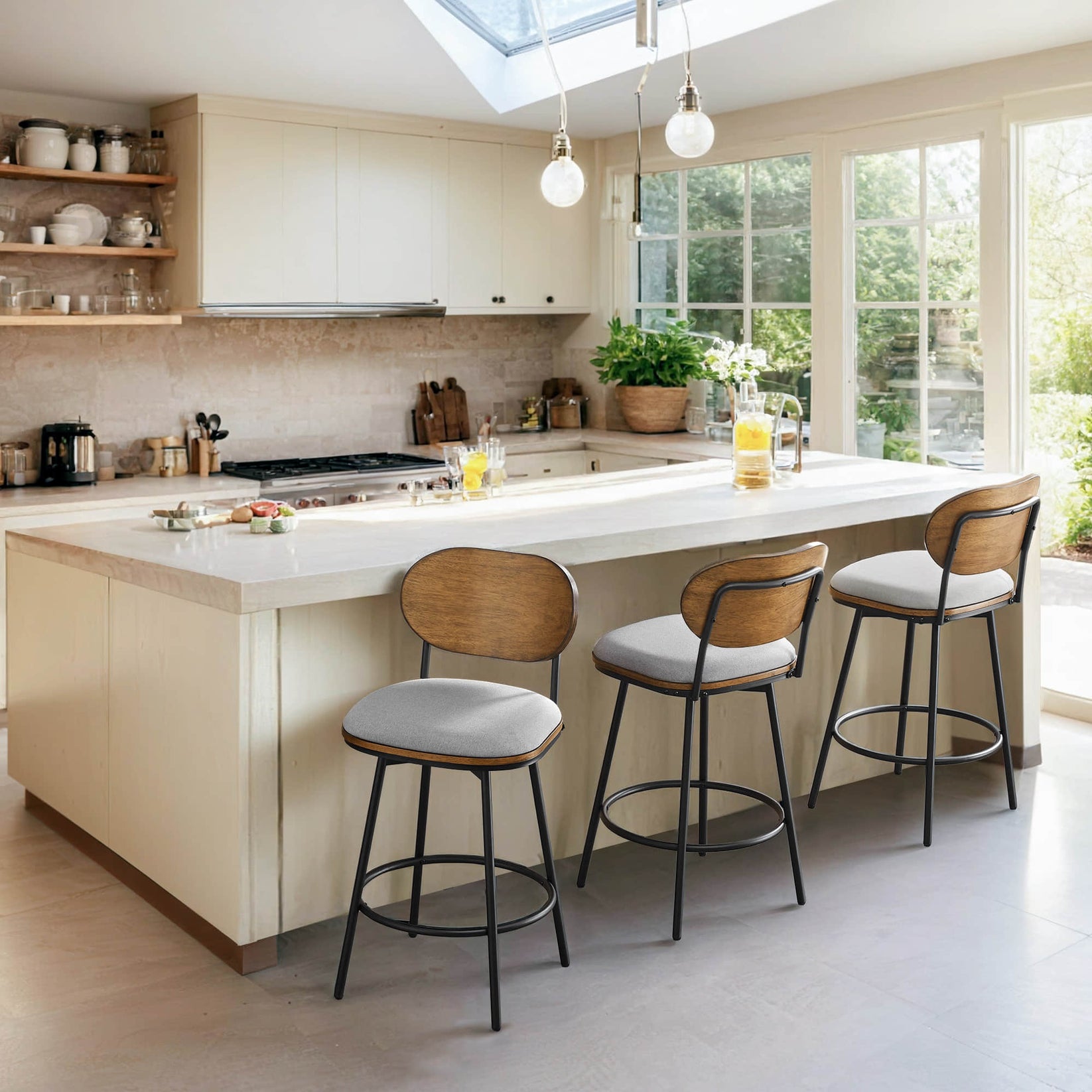 Swivel Bar & Counter Stools | Mid-Century Modern Style – CHITA LIVING