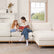 Liam 6-Piece Overstuffed Feather Wood Base Sectional Sofa | Luxurious ...