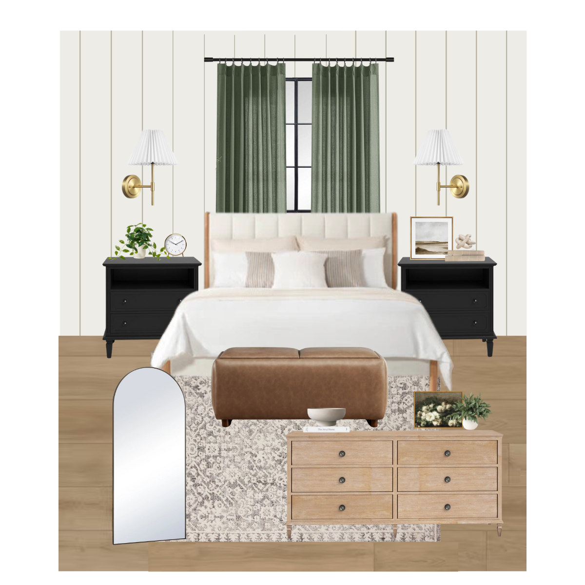 Serene Queen Bed & Vault Ottoman Bundle | Storage & Style – CHITA LIVING