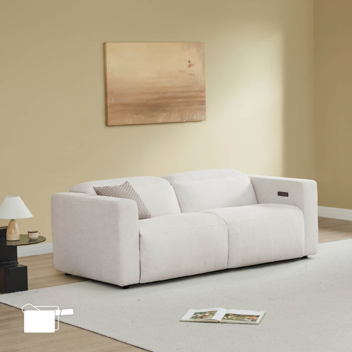 Oliver Modular 2-Seat Reclining Sectional Sofa with Power Headrest ...