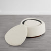 Twin Stone-shaped Ottoman | Stylish Storage Solution – CHITA LIVING