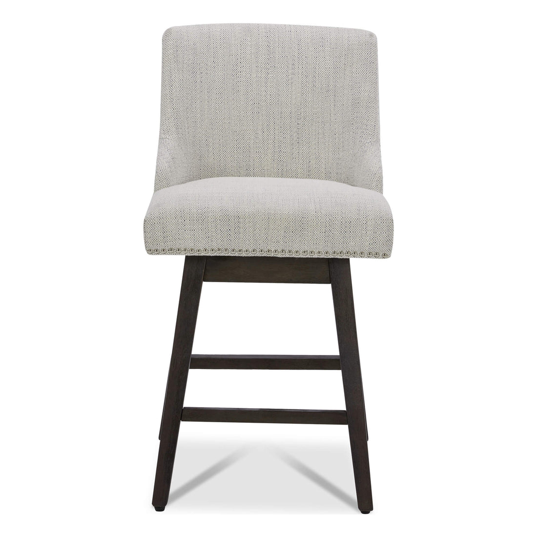 Asher Swivel Bar & Counter Stools | Nailhead Trim Accent – CHITA LIVING