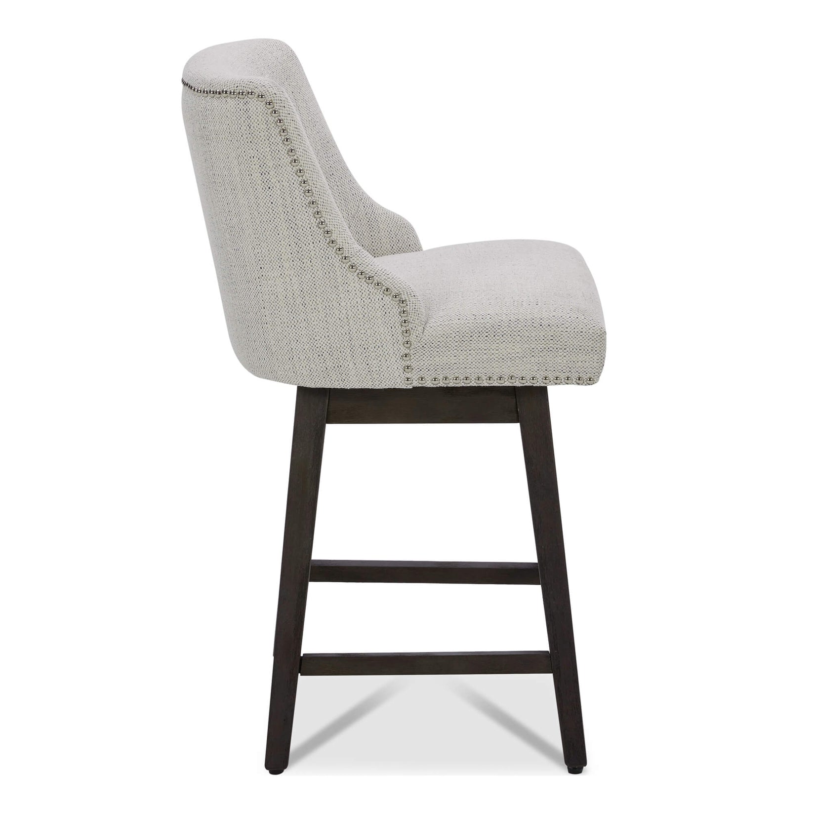 Asher Swivel Bar & Counter Stools | Nailhead Trim Accent – CHITA LIVING