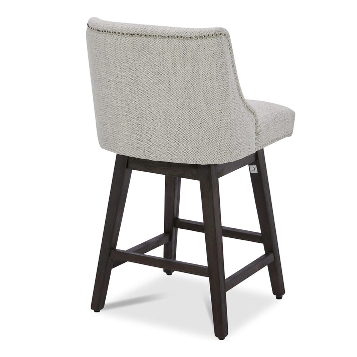 CHITA®️ Asher Swivel Nailhead Trim Bar & Counter Stools - chitaliving ...