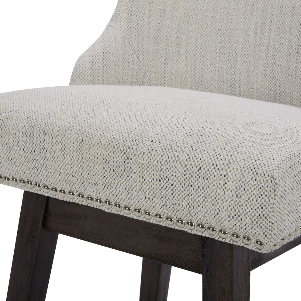 Asher Swivel Bar & Counter Stools | Nailhead Trim Accent – CHITA LIVING