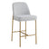 Golda Counter Stool Set | Sleek Metal Base Design – CHITA LIVING