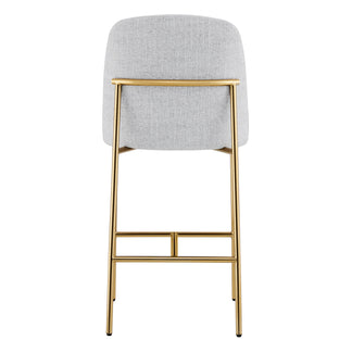 Golda Counter Stool Set | Sleek Metal Base Design – CHITA LIVING