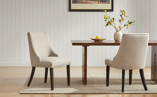 Asher Dining Chairs Set of 2 | Nailhead Trim | Easy to Clean – CHITA LIVING
