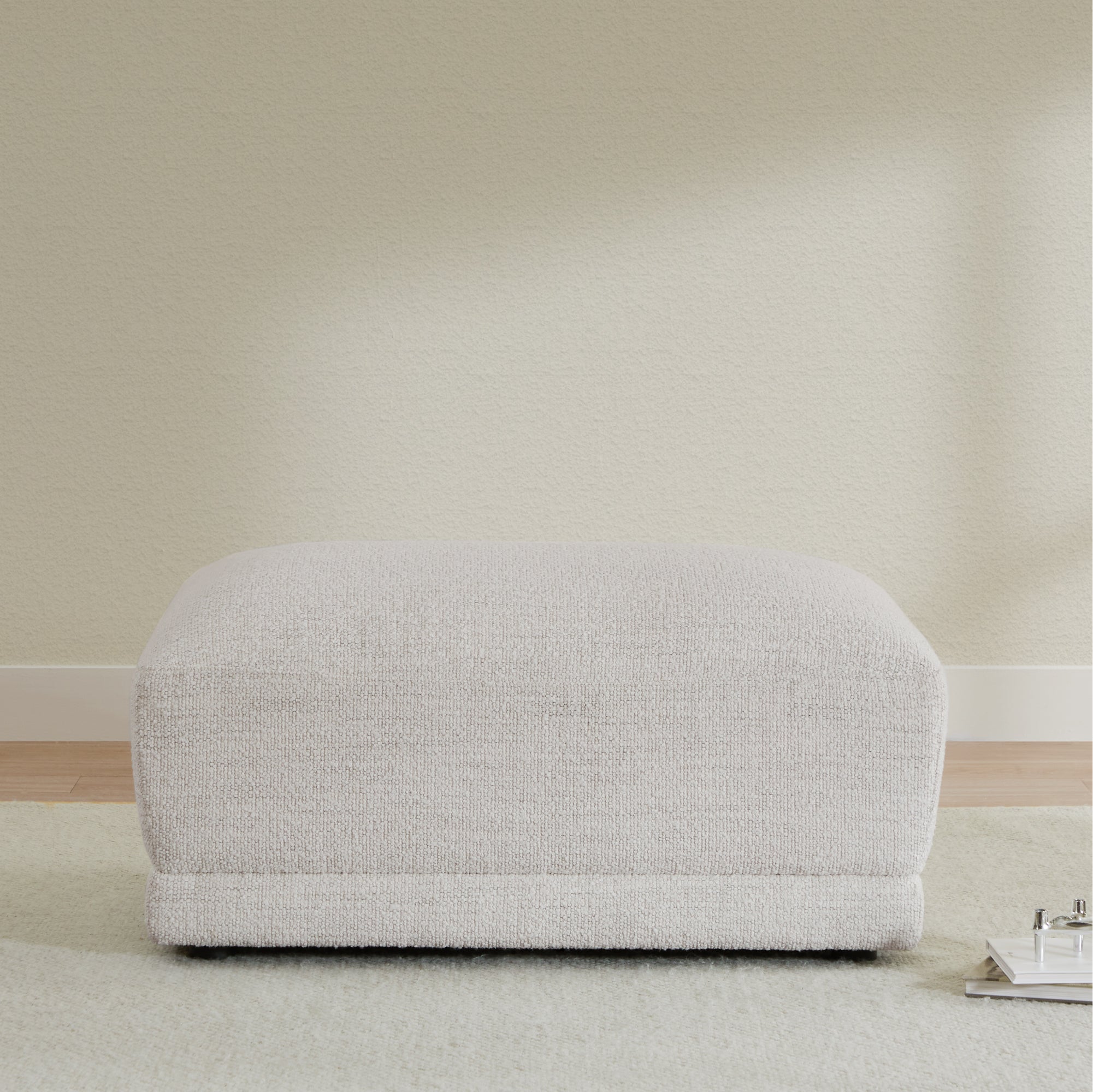 Josie Performance Boucle Ottoman | Armless Chair – CHITA LIVING
