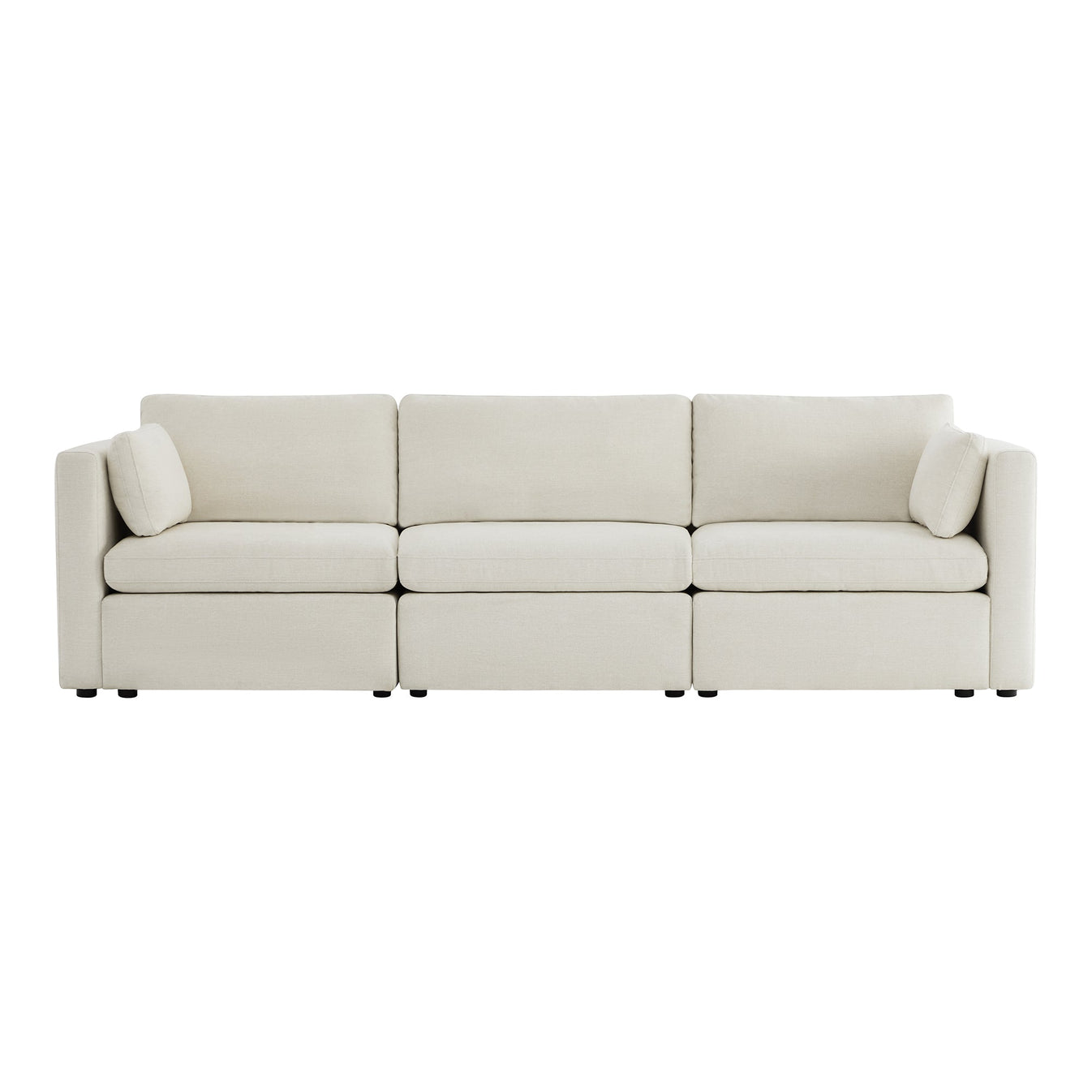 Delaney 3-Seat Modular Sofa (112") | Extra-Wide Comfort – CHITA LIVING