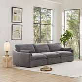 Kenna 3-Piece Modular Sofa | Adaptable & Comfortable Seating in Gray ...